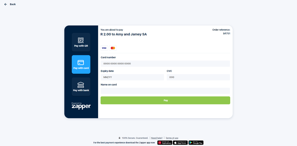 Zapper Payment Method – BoxCommerce