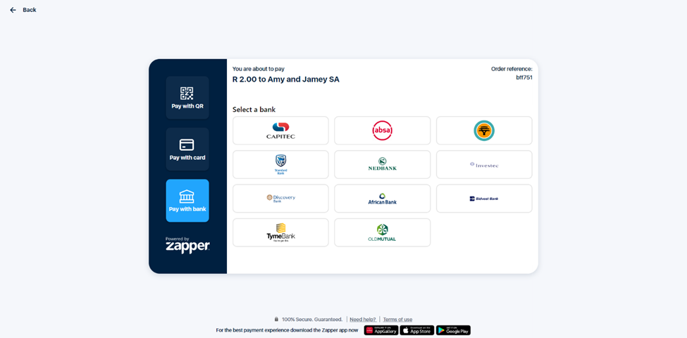 Zapper Payment Method – BoxCommerce