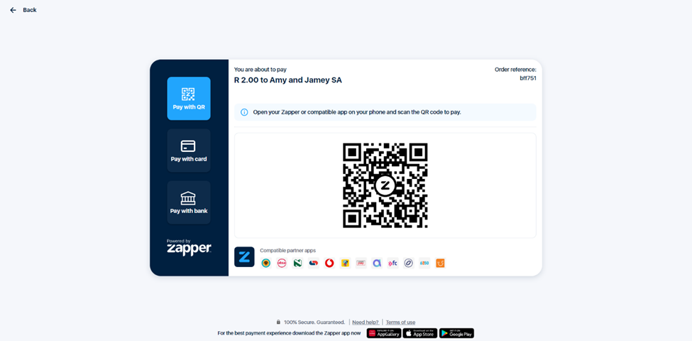 Zapper Payment Method – BoxCommerce