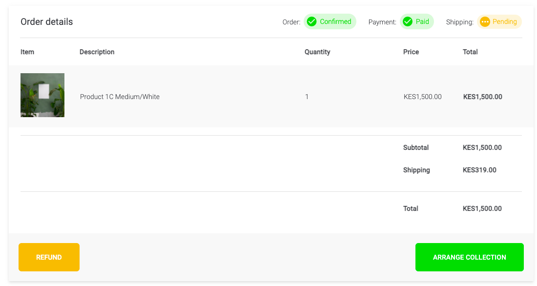 How to arrange collection for an order – BoxCommerce